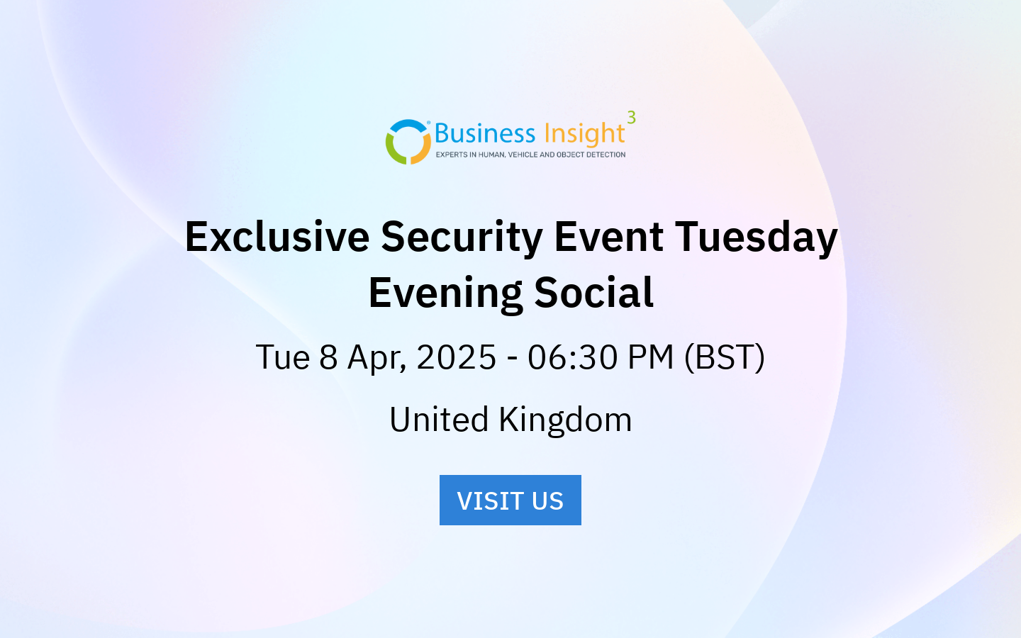 Exclusive Security Event Tuesday Evening Social
